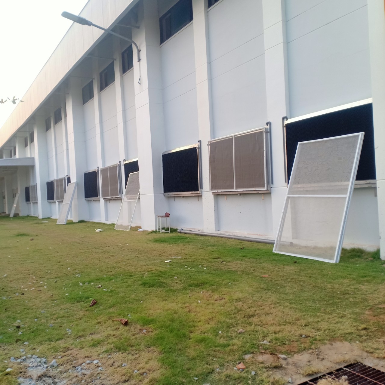 Lắp đặt hệ thống thông gió nhà xưởng tại công ty JS VINA